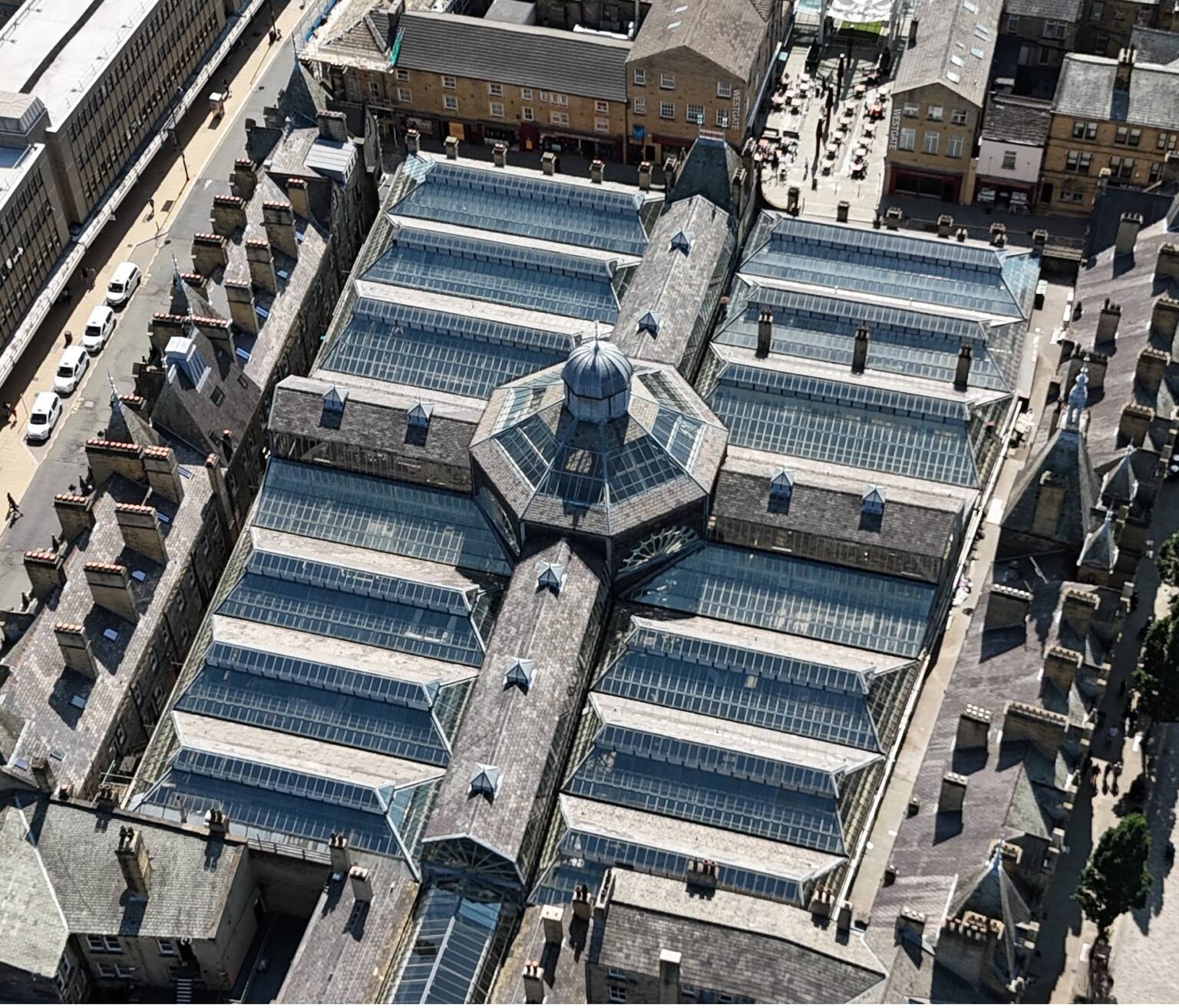 Completion of roof marks high point in market transformation | News ...